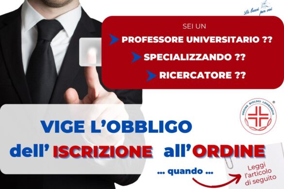 Accesso all'area riservata per gli iscritti a OBL attraverso SPID e CIE - Ordine Biologi Lombardia